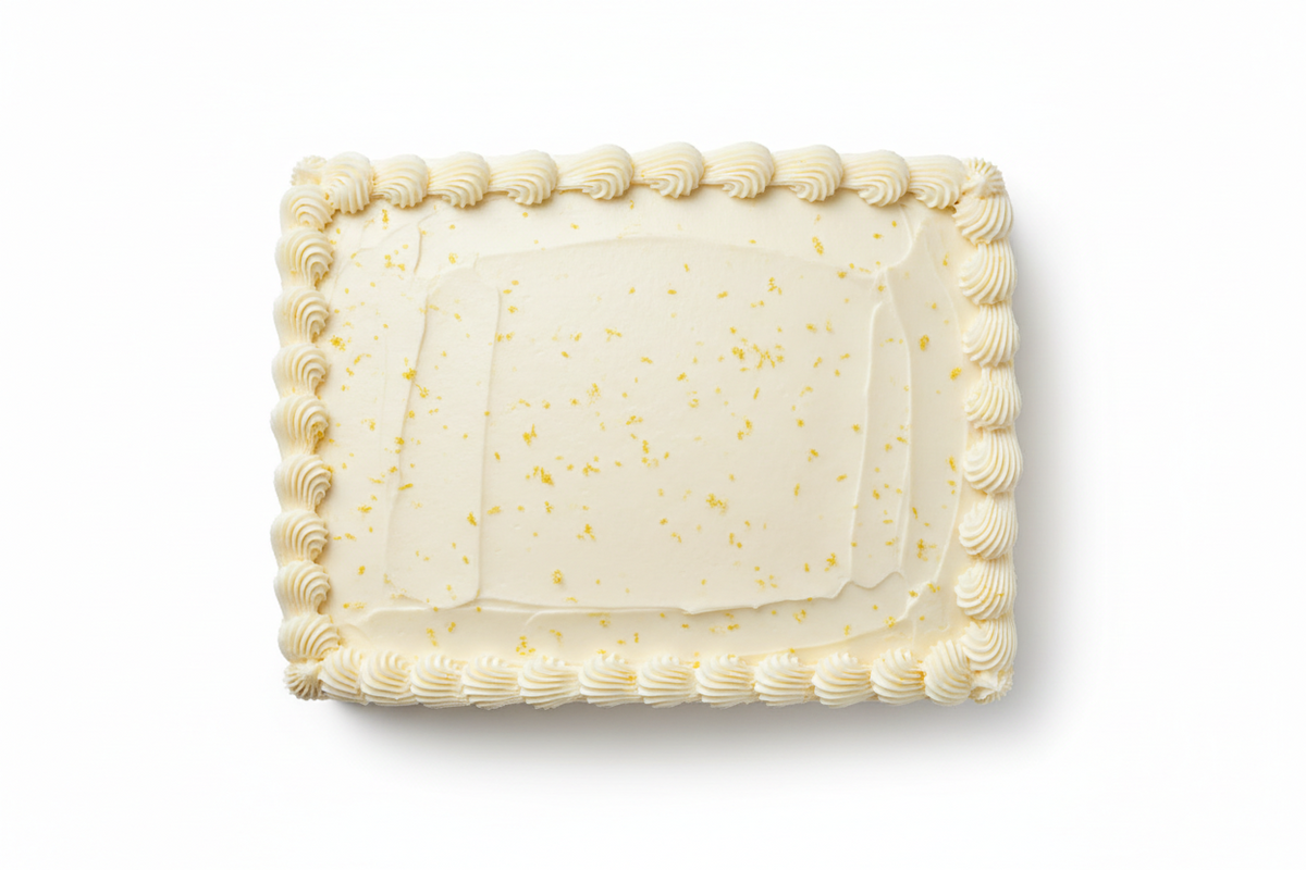 Lemon Sheet Cake – Kupcakerie