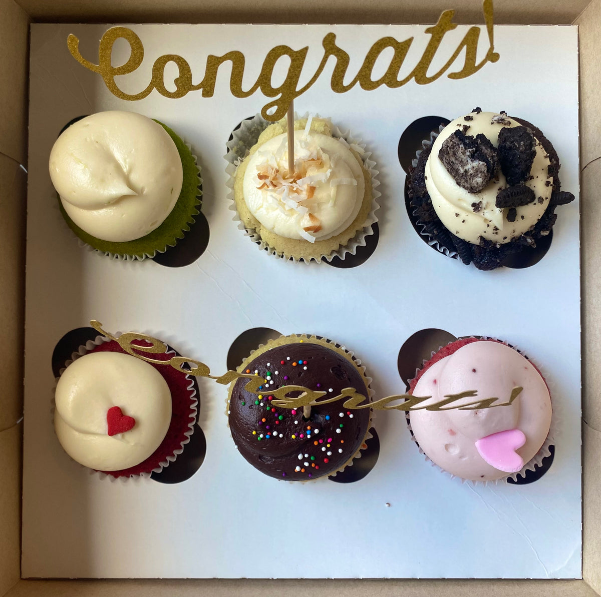 Assorted Half-Dozen Cupcakes – Kupcakerie